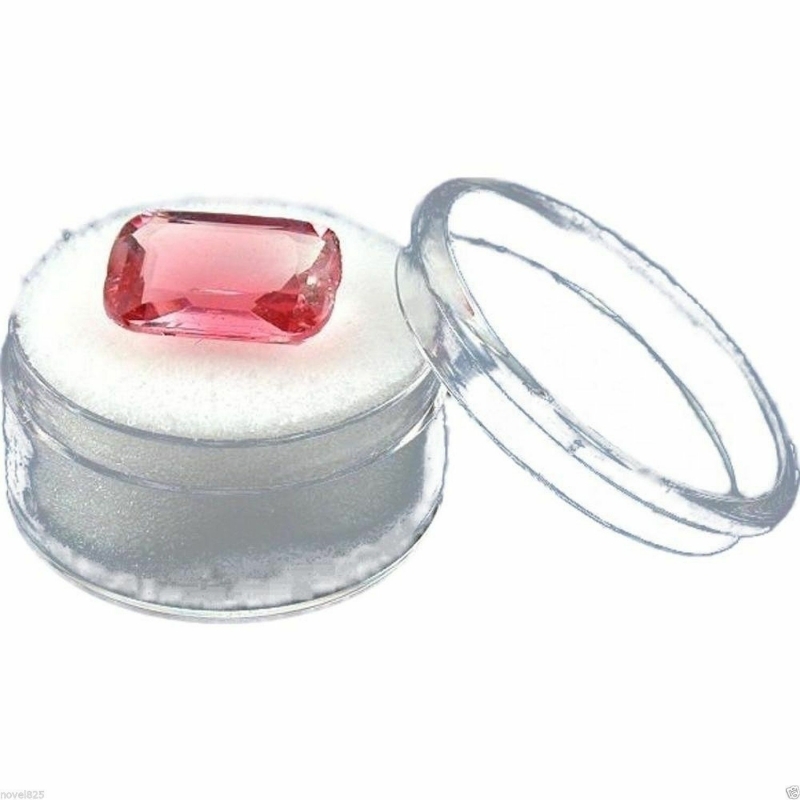 Round Gemstone Box – 30mm dia. x 19mm POD - White - by GEMWORLD online ...
